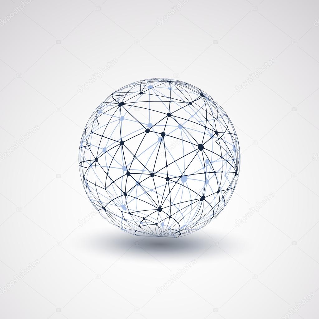 Globe Design - Networks — Stock Vector © bagotaj #34139669 Globe Design - Networks — Stock Vector © bagotaj #34139669