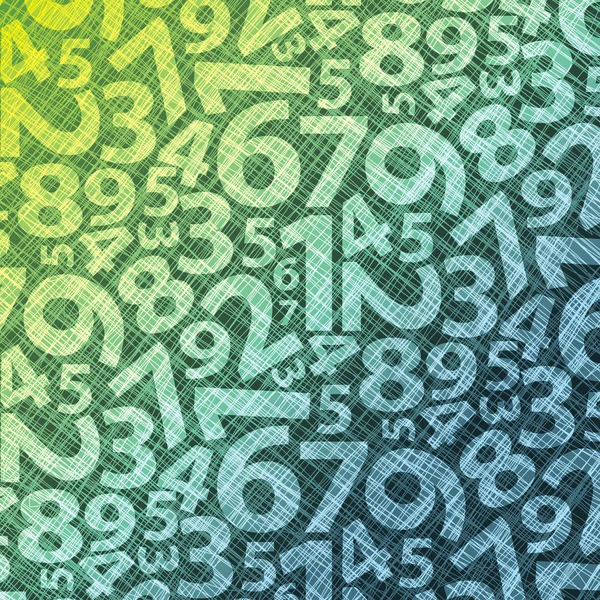 Background with numbers Stock Vector by ©bagotaj 7299244