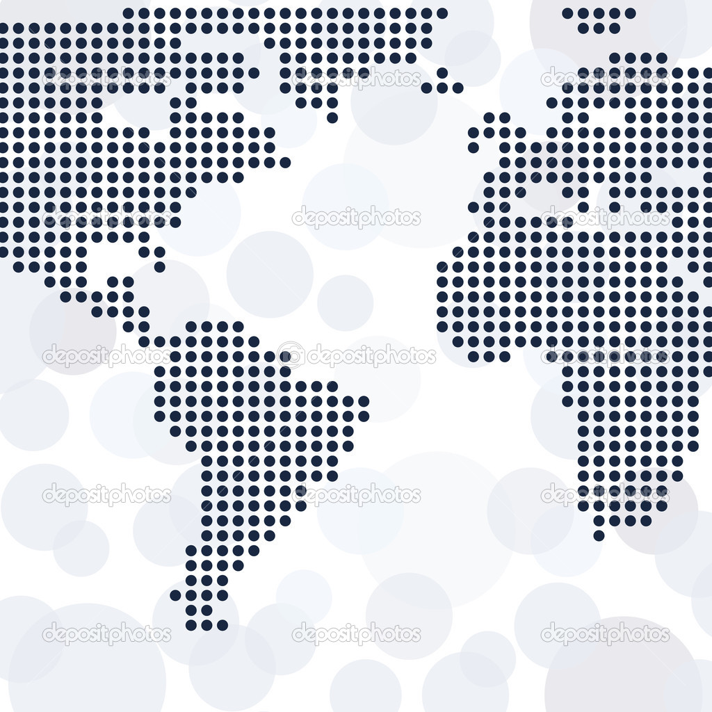 Map Vector Background Stock Vector by ©bagotaj 40341231