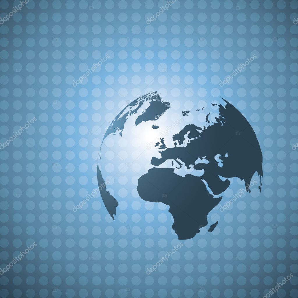 3D Earth Abstract Background Stock Vector Image by ©bagotaj #41397575