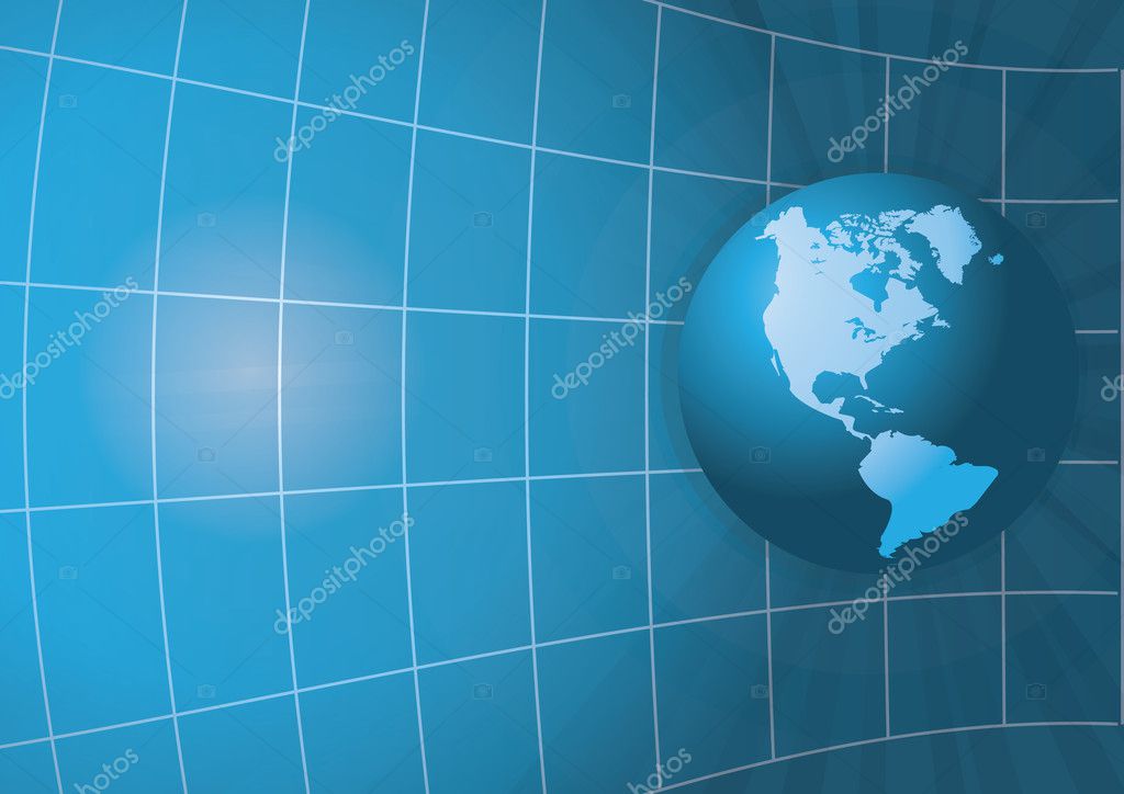 Worldwide Information Background Stock Vector by ©bagotaj 43169367