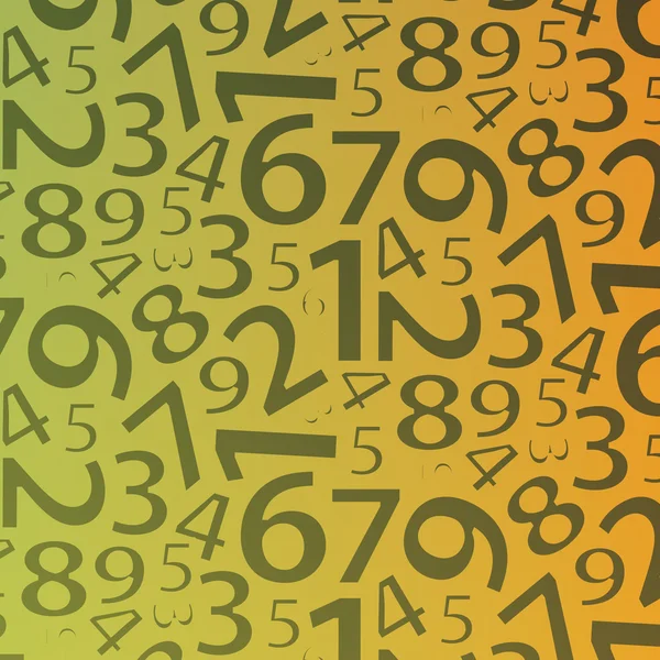 Background with numbers Stock Vector by ©bagotaj 7299244