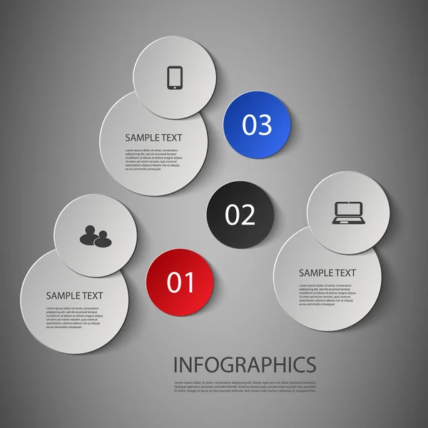 Infographic overlap Vector Art Stock Images | Depositphotos