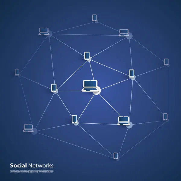 Cloud Computing and Networks — Stock Vector © bagotaj #41395751