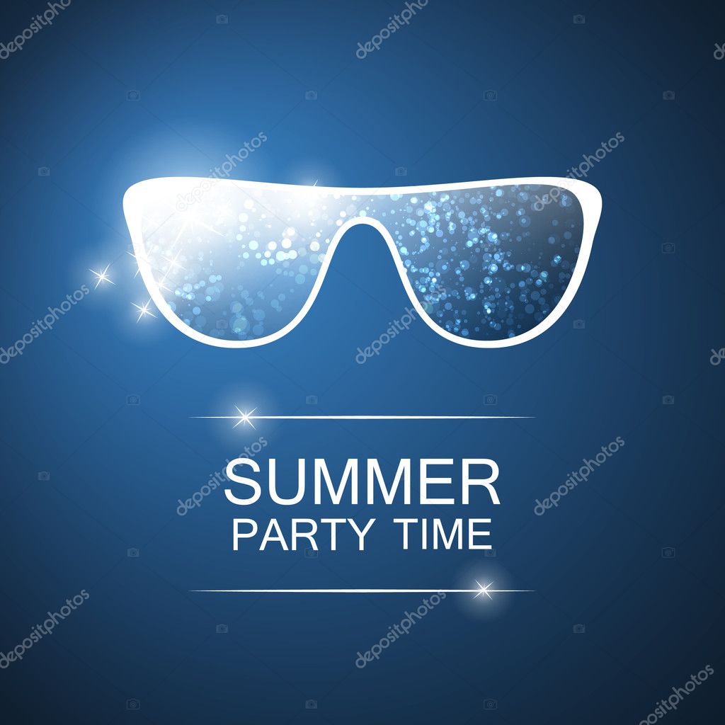 Tarjeta de fiesta de verano abstracta, portada o plantilla de folleto 2023