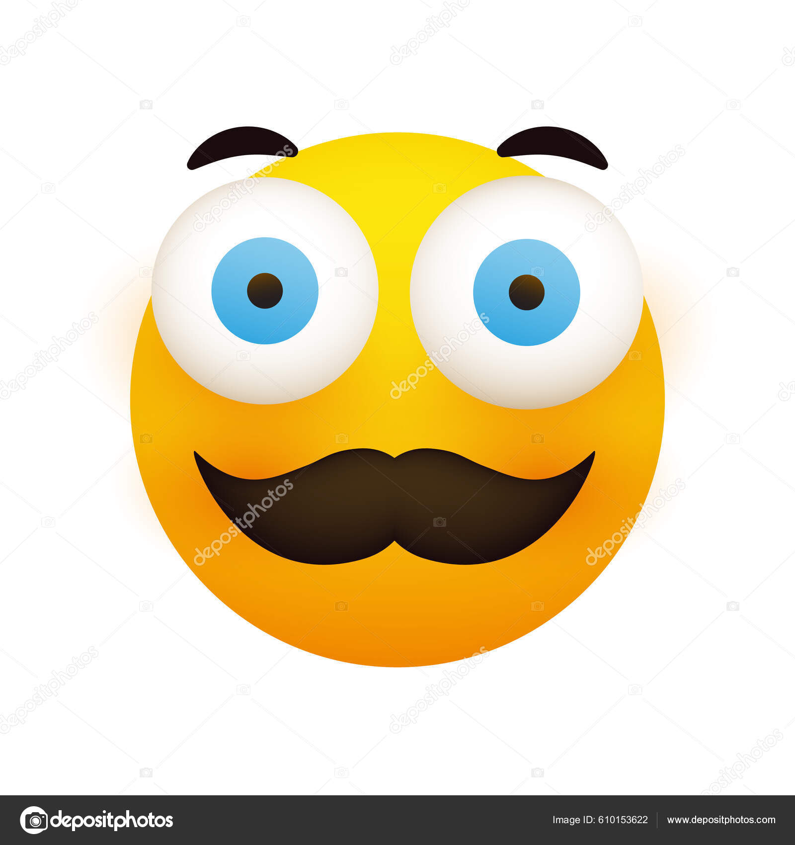 Glad Overrasket Emoji Glad Emoji Royalty Free Stock Vector Images And