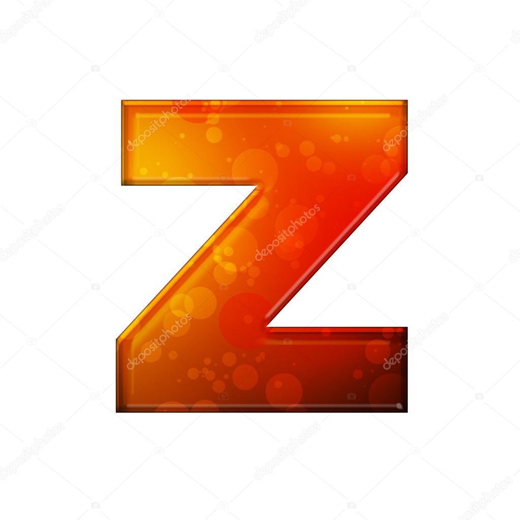 Dark red letter — Stock Photo © digiart #20010153