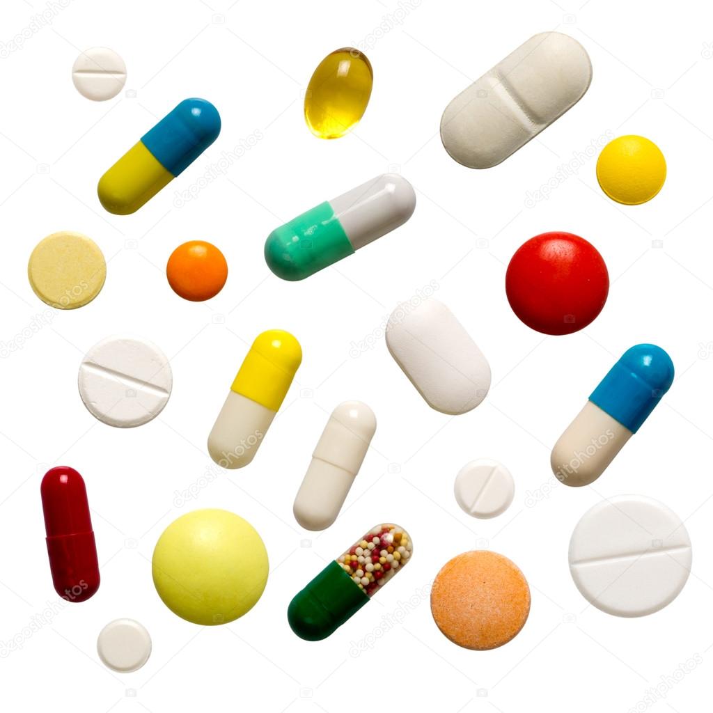 Many colorful pills — Stock Photo © Nomadsoul1 #12754281