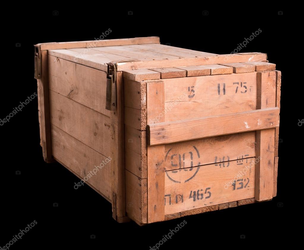 Old military wooden box Stock Photo by ©Nomadsoul1 23475796