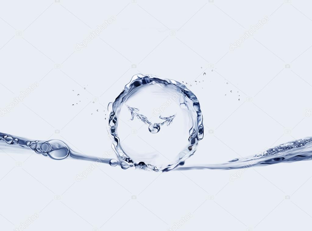 Floating Time — Stock Photo © GeorgesKyrillos #49690999