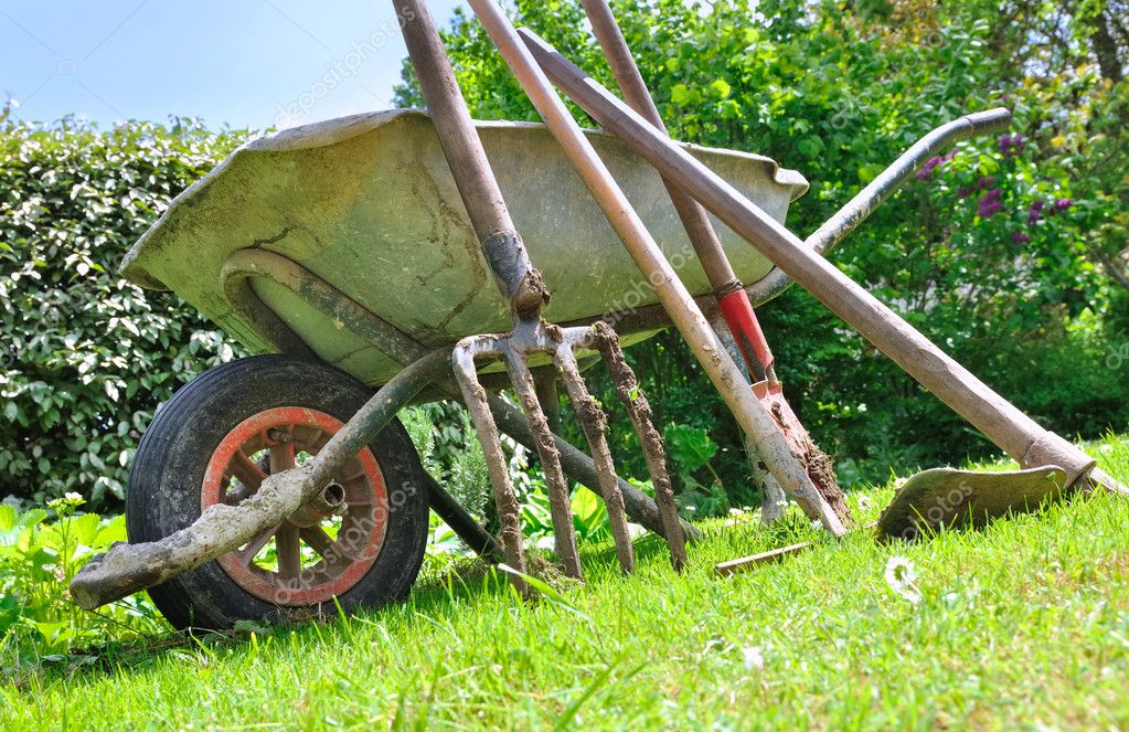 Gardening tools — Stock Photo © sanddebeautheil #25734811
