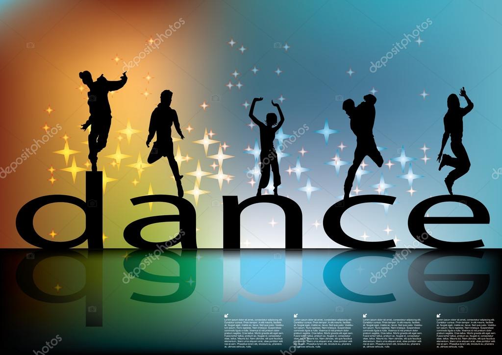 Dancing background Stock Vector by ©sparkdesign 27724263