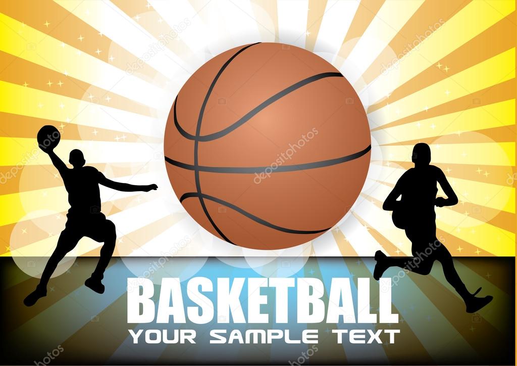 Basketball background Stock Vector Image by ©sparkdesign #30958251
