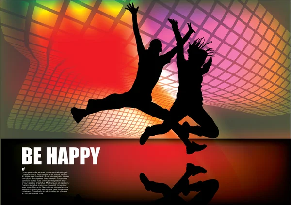 Happy people background Stock Vector Image by ©sparkdesign #32131947