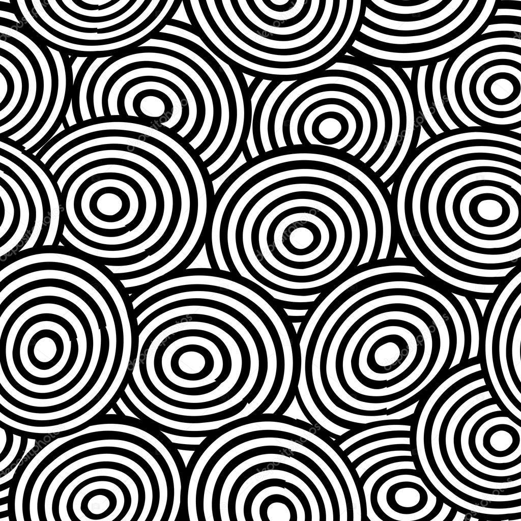 Seamless vector texture with abstract circles — Stock Vector ...