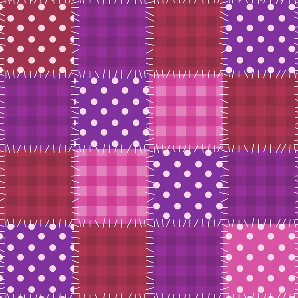 Patchwork background with different patterns — Stock Vector © kle555 ...