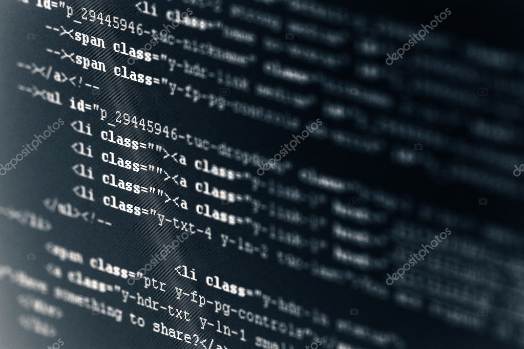 Computer Code HTML Stock Photo by ©sqback 26744613