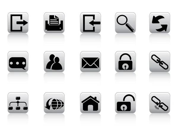 Black internet Account Settings icon Stock Vector Image by ©huhulin ...
