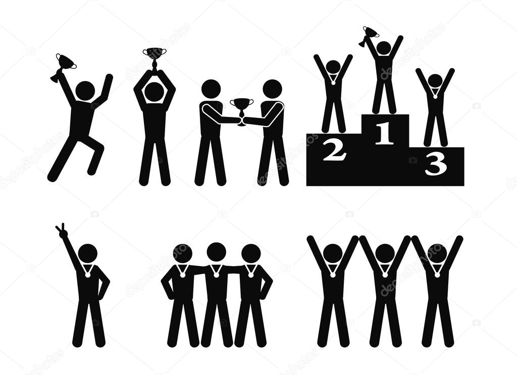 Victory Icon Symbol — Stock Vector © huhulin #47418135