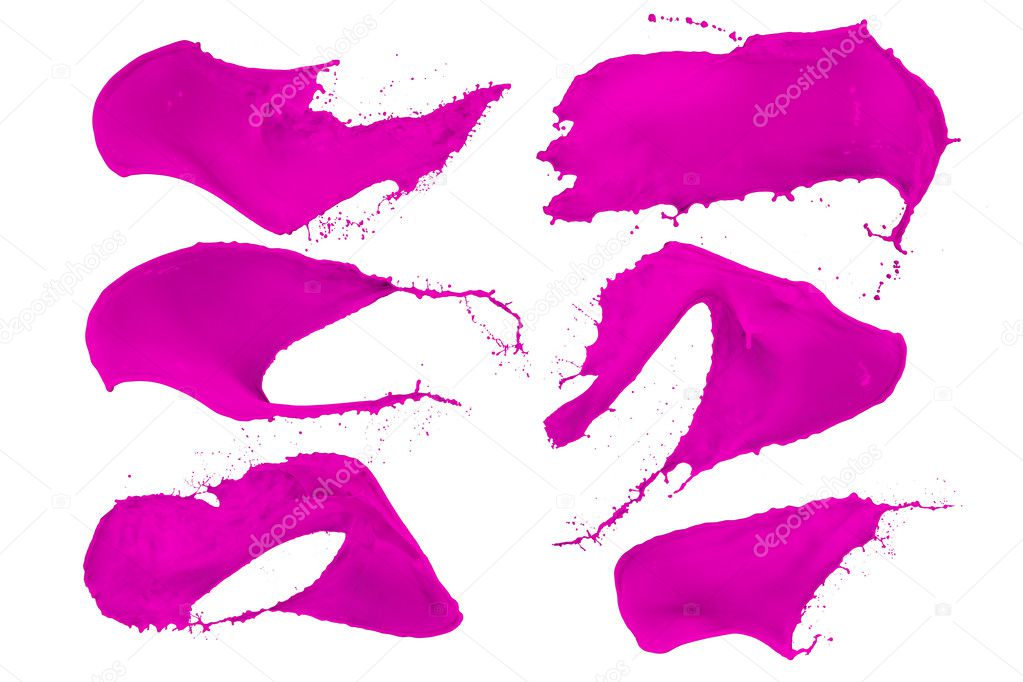 Paint splash collection Stock Photo by ©kubais 25998887