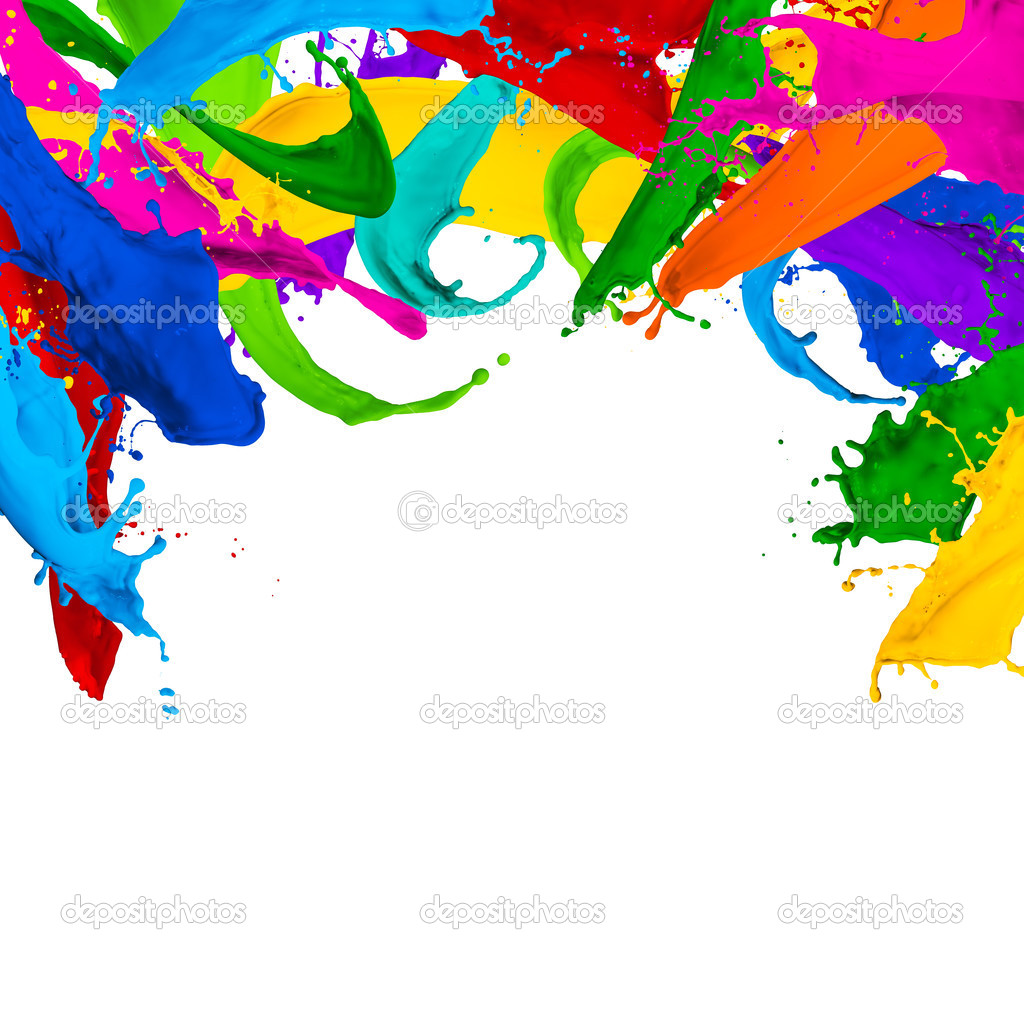 Paint splash background — Stock Photo © kubais #27416601
