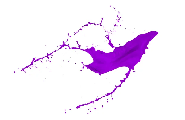 Purple paint splash — Stock Photo © kubais #25090553
