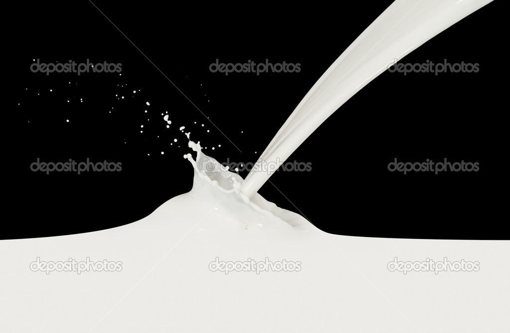 Milk splash Stock Photo by ©kubais 30140137