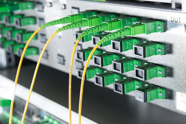 fiber network server - Stock Image - Everypixel