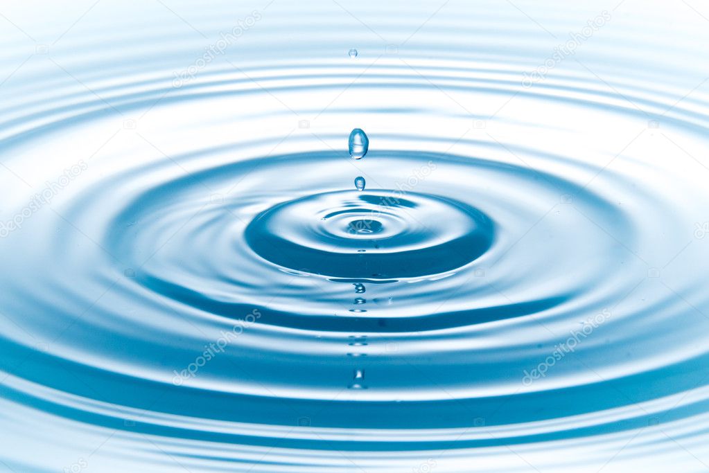 Drop of water Stock Photo by ©kubais 35406667