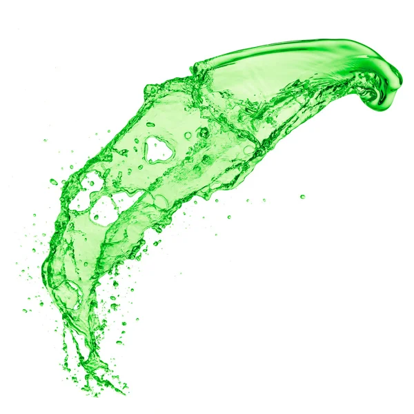 Green liquid splash — Stock Photo © kubais #98329100