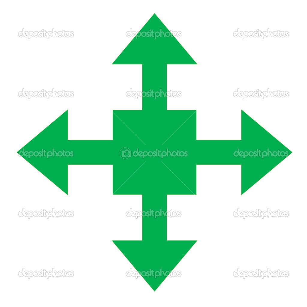 Four directions — Stock Photo © Elenarts #40641579