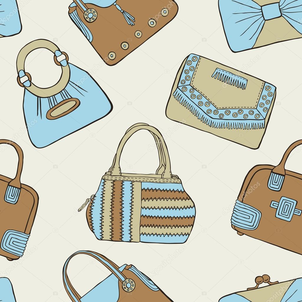 Bag seamless pattern Stock Vector Image by ©texturis #34298609