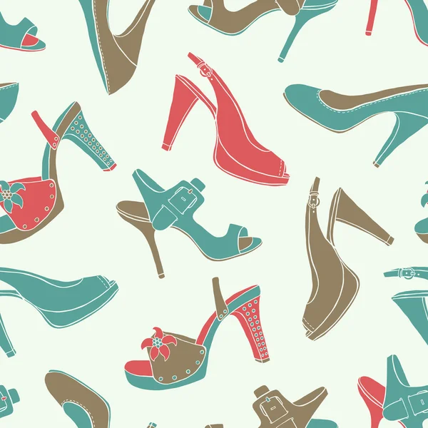 Shoes seamless background Stock Vector by ©texturis 34492275