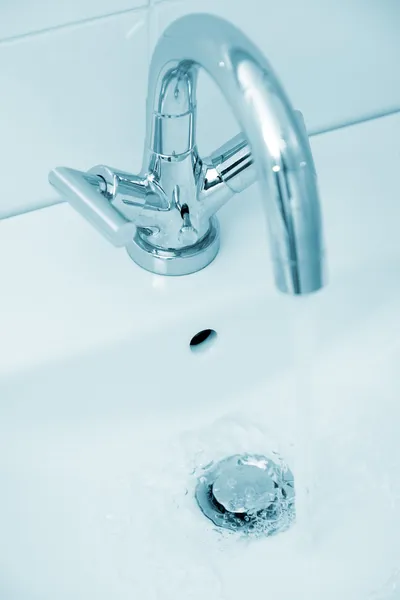 Open water faucet — Stock Photo © gdolgikh #5729930