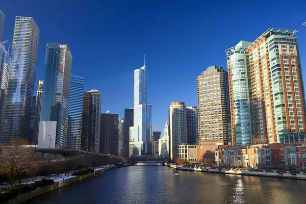 Chicago downtown riverside. — Stock Photo © rudi1976 #11148631