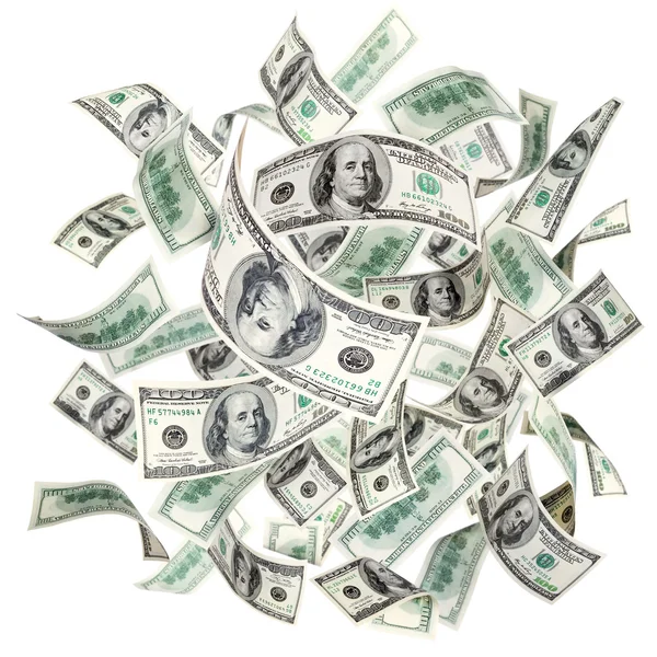 Flying dollars Stock Photo by ©dibrova 2182477