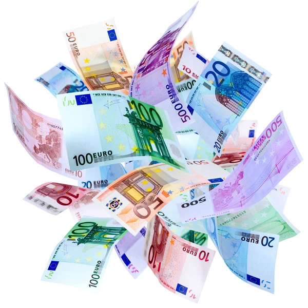 Flying Euro money Stock Photo by ©dibrova 2177890