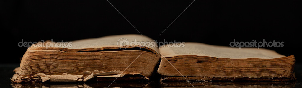 The ancient open book Stock Photo by ©melektaus 14618771