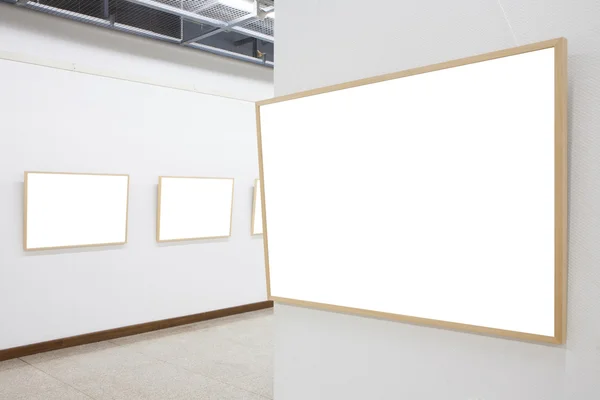 Exhibition with many empty frames — Stock Photo © babenkodenis #1381621