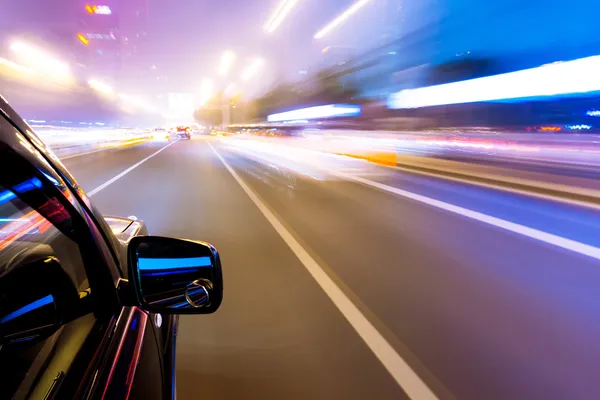 Car driving fast — Stock Photo © zhudifeng #29109395