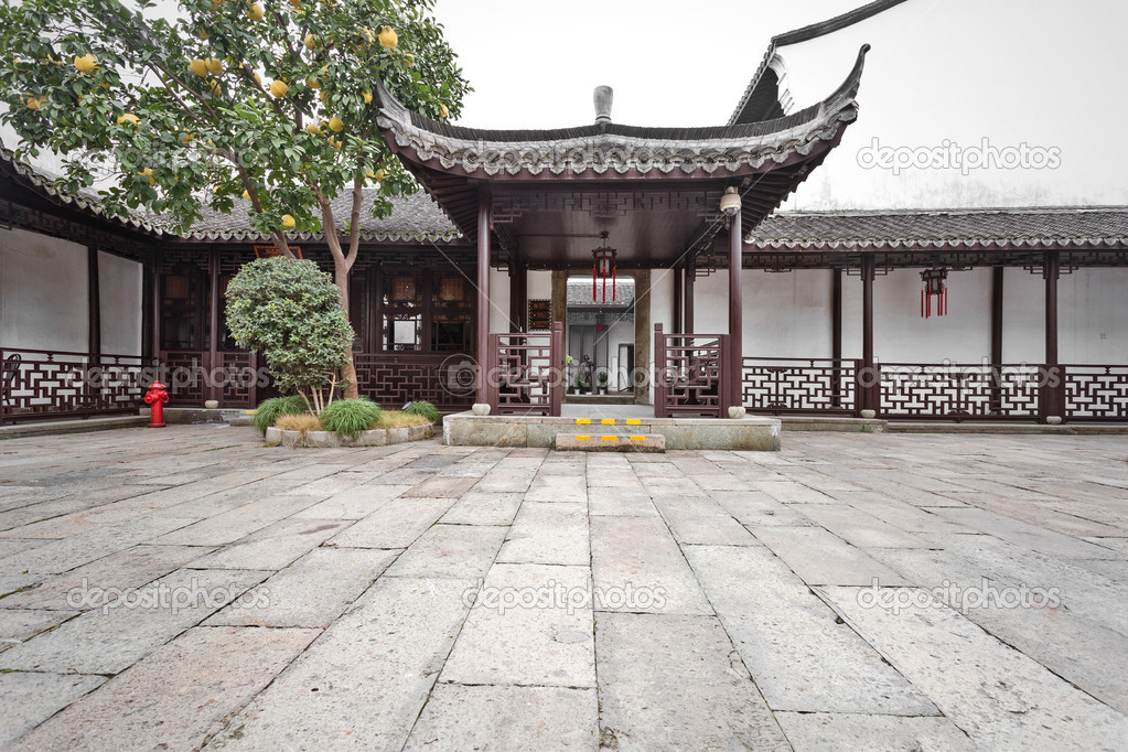 Historical chinese buildings — Stock Photo © zhudifeng #39542697