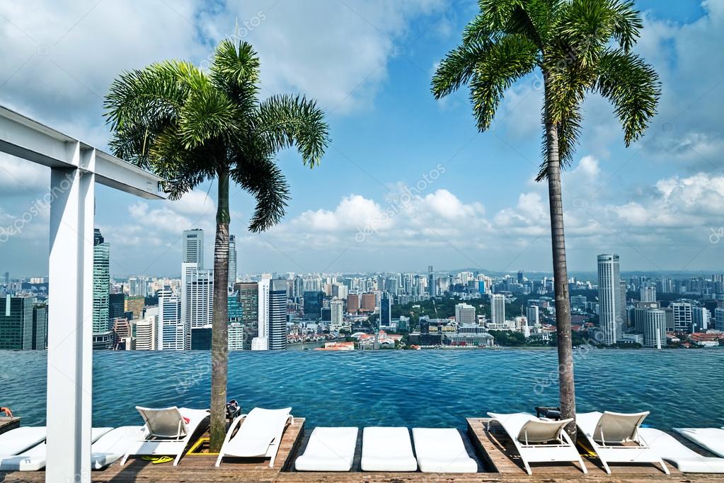 Infinity pool of Marina Bay Sands – Stock Editorial Photo © zhudifeng ...