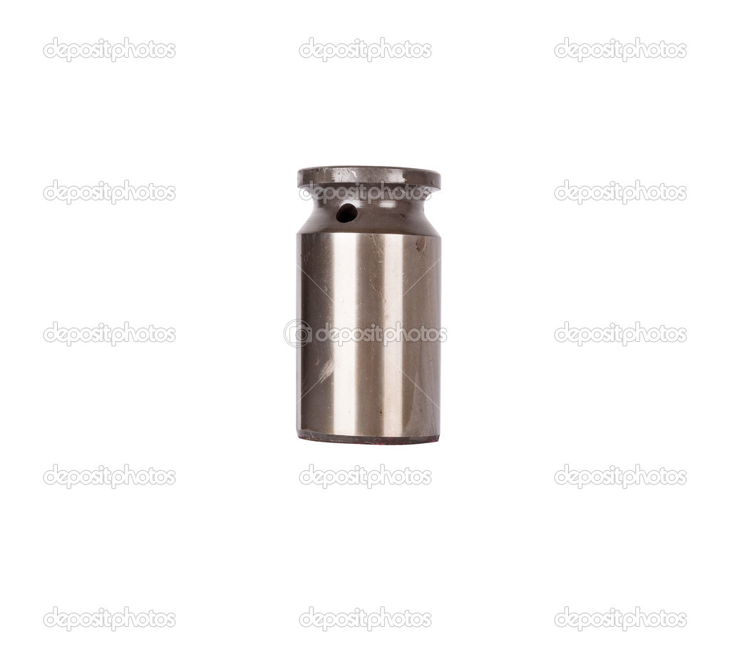 Metal component on white background Stock Photo by ©zhudifeng 46210685