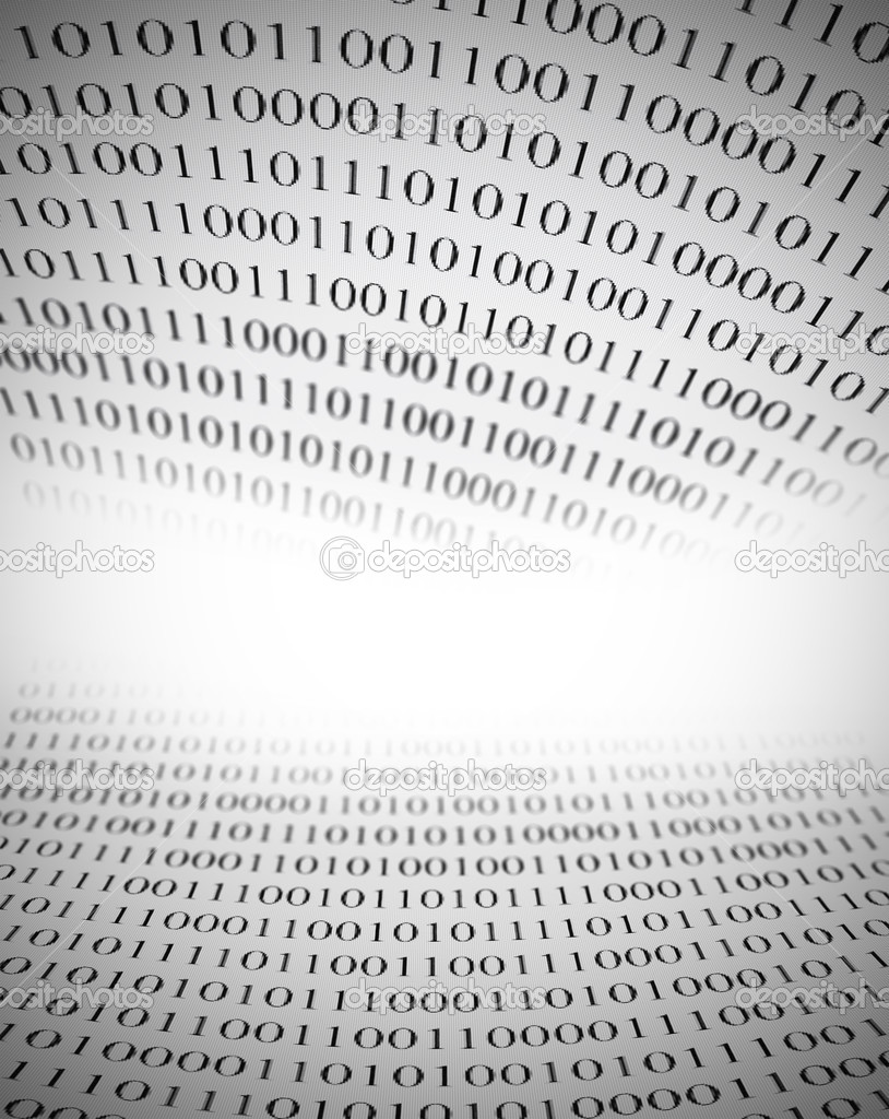 Binary code background with copy space Stock Photo by ©yoka66 39441487