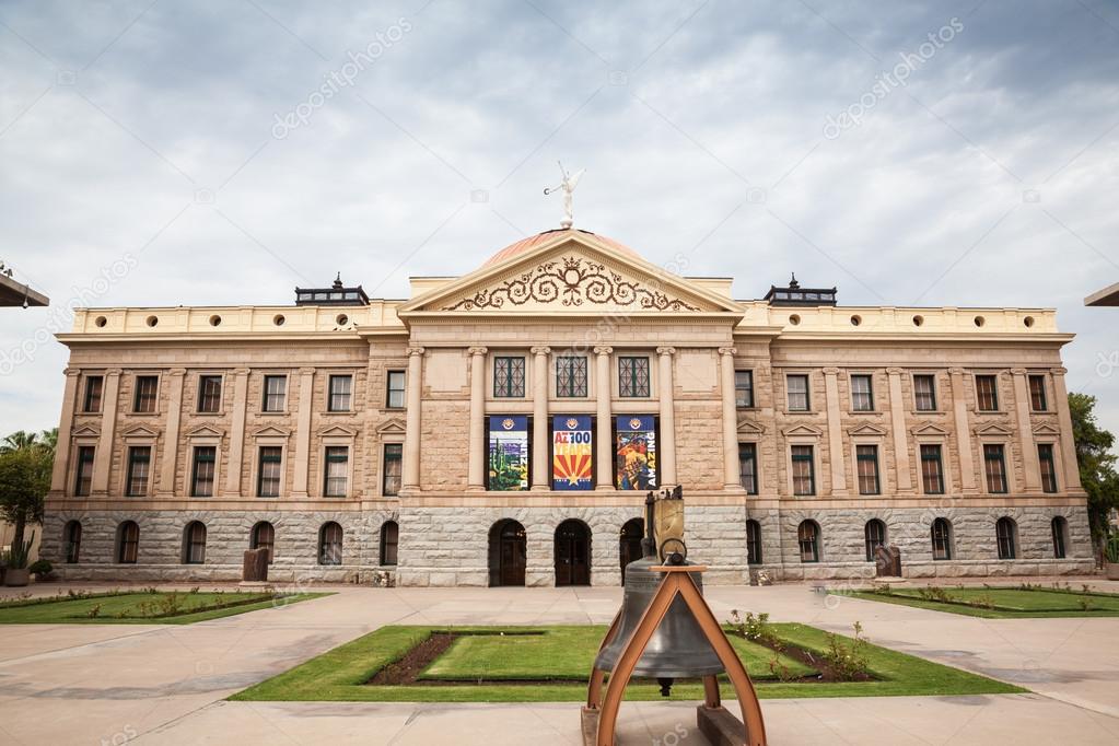 Arizona State House and Capitol Building in Phoenix, AZ — Stock Photo ...