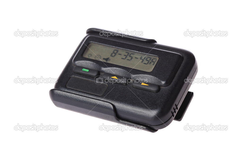 Pager isolated — Stock Photo © chungking #22306533