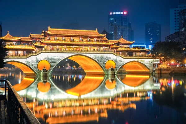 Chengdu, China at Anshun Bridge Stock Photo by ©sepavone 58365675