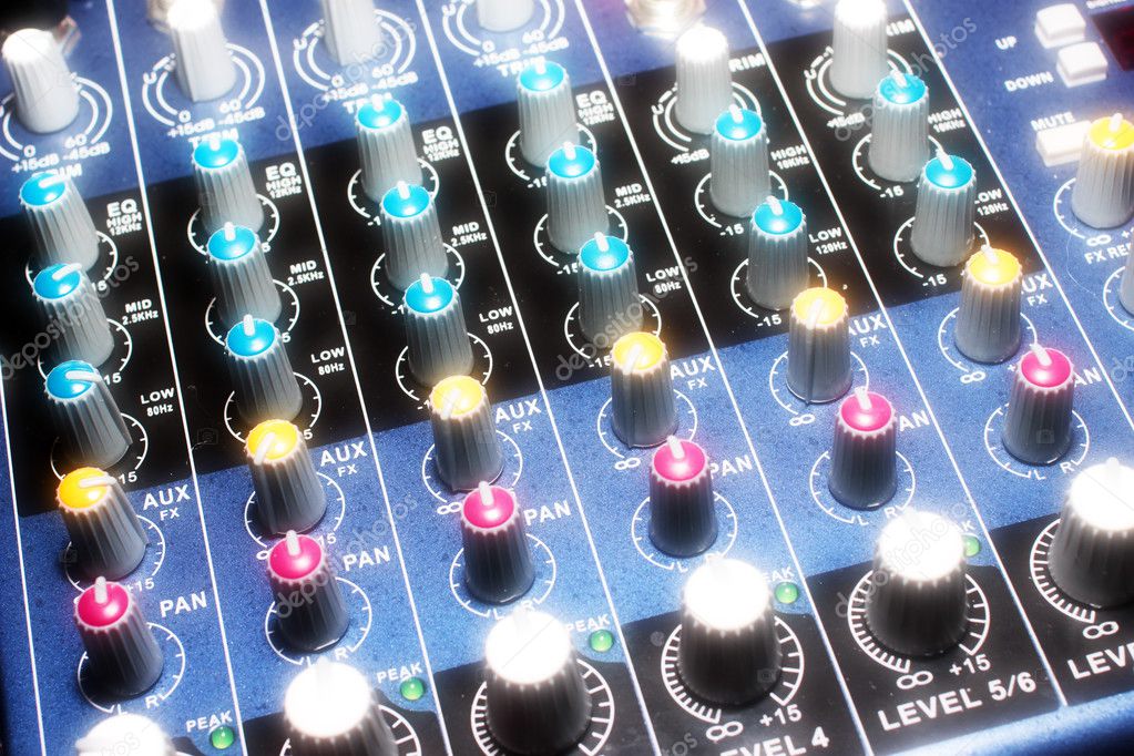 Sound mixer — Stock Photo © BurAndrew #42308817