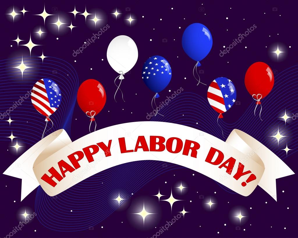 Labor Day banner. Stock Vector Image by ©lucky777 #12355913