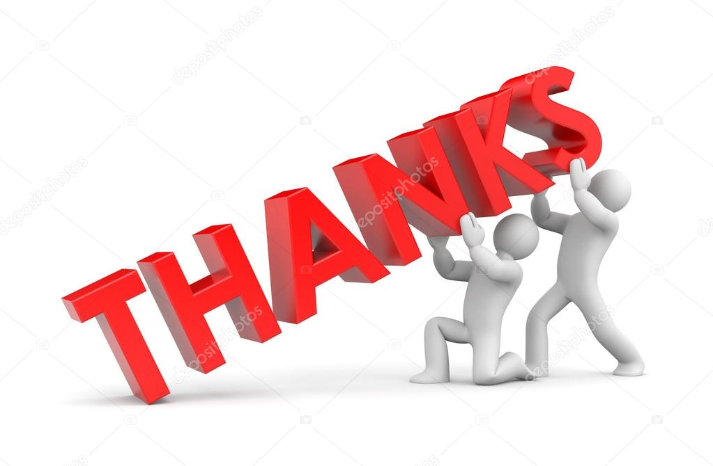 Thanks — Stock Photo © Pixelery.com #13200766